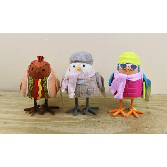 Target | Holiday | New Target Bird Lot Of 3 Featherly Friends Franky ...